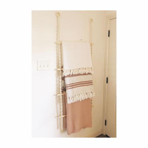 Jual Macrame Rak Tempat Mukena Sajadah Jilbab Baju - Beige - Kab ...