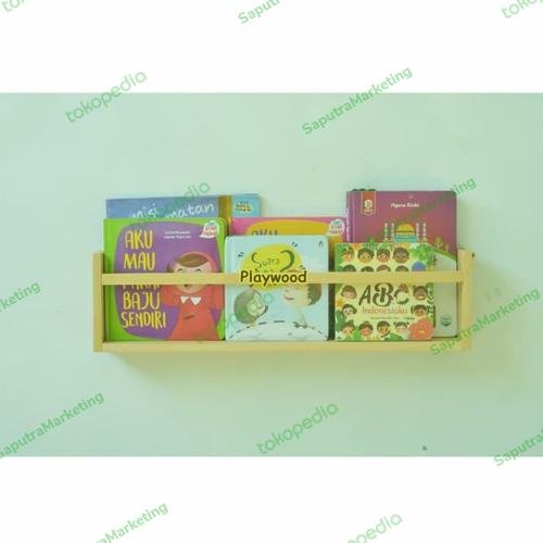 Jual rak buku dinding minimalis/rak dinding kayu/rak dinding serbaguna ...