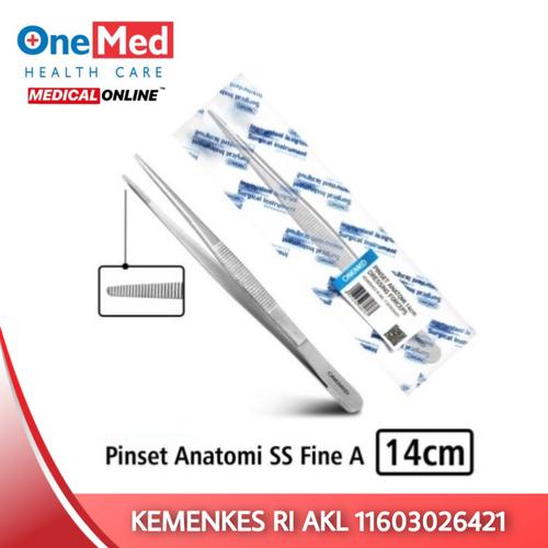 Jual PINSET ANATOMI 14CM / PINSET ANATOMIS 14 CM ONEMED MEDICAL ONLINE ...