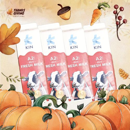 Jual KIN A2 DAIRY FRESH MILK SUSU SEGAR 4 PCS - PROMO - Jakarta Barat ...