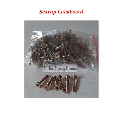 Jual Sekrup GRC Kalsiboard 6 x 1" /Skrup GRC 2,5cm /Calciboard Screw ...