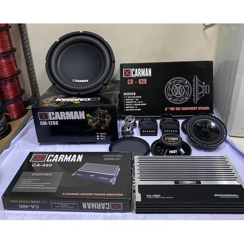 Jual Paket Audio Carman Untuk Mobil Suara Mantap Bassnya MURAH BAGUS ...