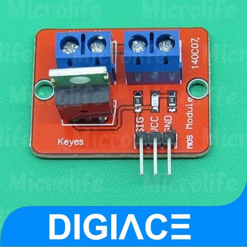 Jual Mosfet IRF520 0 - 24v 5A Solenoid LED Motor Driver Module - Kota ...