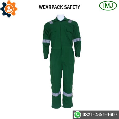 Jual Wearpack Safety Hijau / Coverall Proyek / Baju Kerja Safety IMJ ...