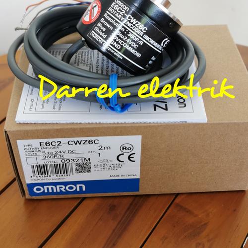 Jual rotary encoder omron E6C2-CWZ6C 360pr - Jakarta Barat - darren ...