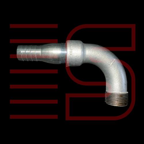 Jual King Nepple Elbow/Nepel Selang Besi Galvanis Drat BSPT - 1" - Kota ...