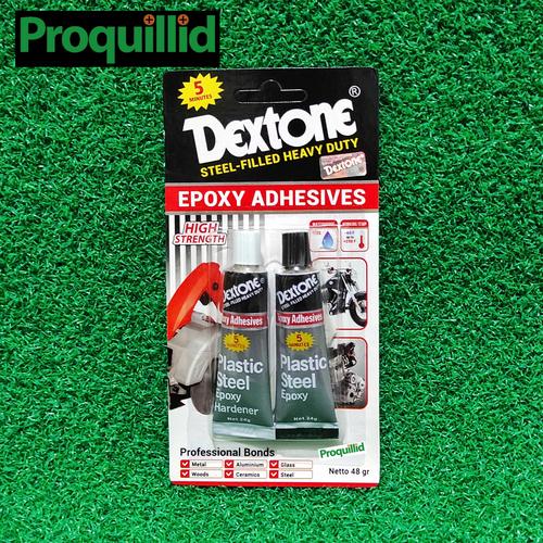 Jual LEM BESI DEXTON DEXTONE EPOXY 5 MENIT RESIN+HARDENER ADHESIVE KUAT ...