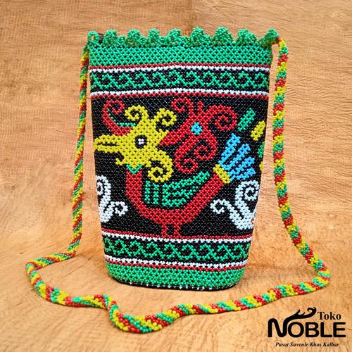 Jual Tas Manik Anjat Motif Dayak - Hijau - Kota Pontianak - Noble ...