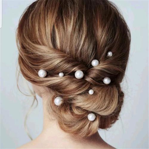 Jual Hiasan Rambut Mutiara Hiasan Tusuk Sanggul Hairpin Pearl Hair pin ...
