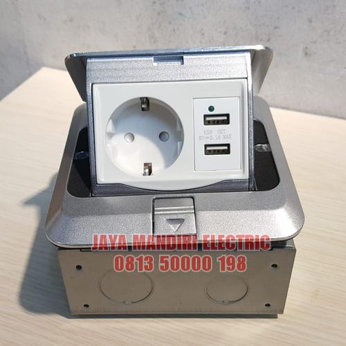 Jual STOP KONTAK LANTAI PANASONIC STOP USB CHARGER / FLOOR SOCKET STOP ...