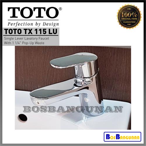 Jual KERAN WASTAFEL TOTO TX115LU (PANAS-DINGIN) / Kran Wastafel TOTO ...