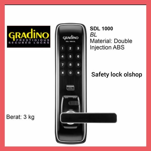 Jual smart doorlock sdl 1000 gradino - Jakarta Barat - Safety Lock ...
