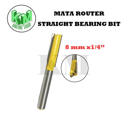 Promo Mata Router Lurus Straight Bit 8mm x 1/4" - Jakarta Barat - KM ...