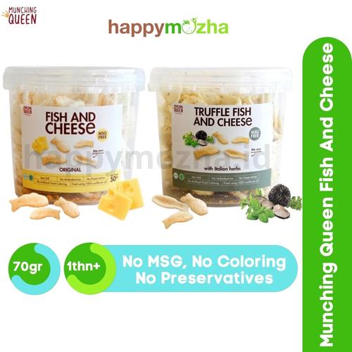 Promo Munching Queen Truffle Fish and Cheese & Original - Original Fish ...