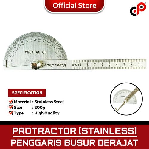 Jual Protractor | Penggaris Busur Derajat | Stainless - Jakarta Pusat ...