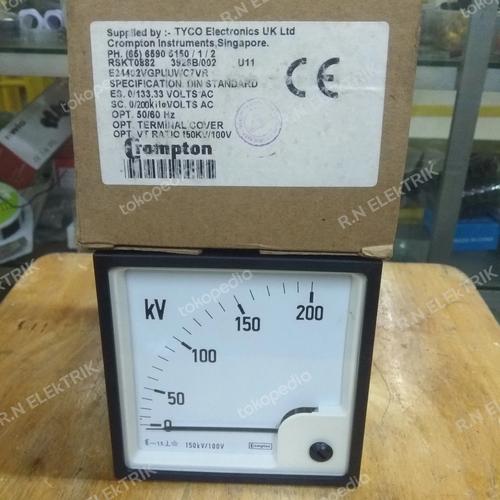 Jual kV Meter Analog 200kV (150kV/100V) CROMPTON - Jakarta Pusat - R.N ...