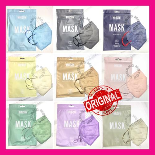 Jual Masker KN95 Mouson 5ply isi 10 pcs - Disposable Face Mask - Putih ...
