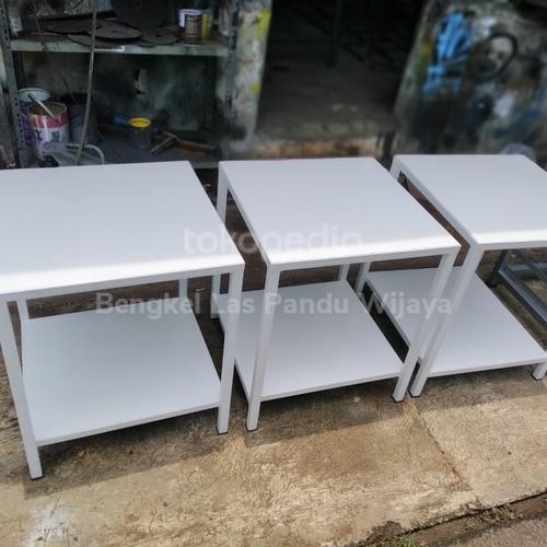 Jual Meja Besi Custom 2 Alas Full Plat - Jakarta Barat - Bengkel Las ...