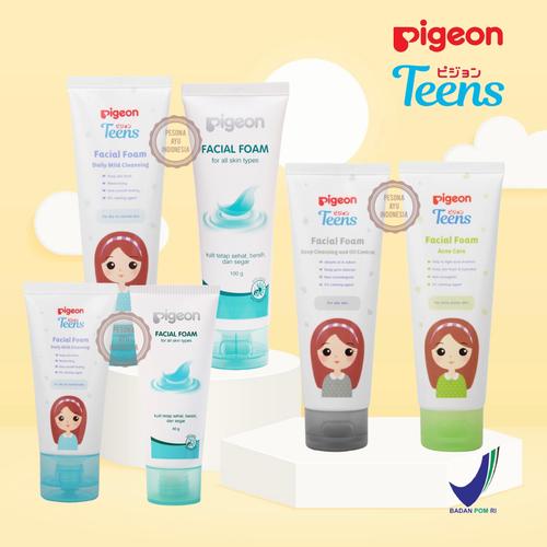 Promo PIGEON TEENS Facial Foam - Daily Mild | Acne Care | Deep ...