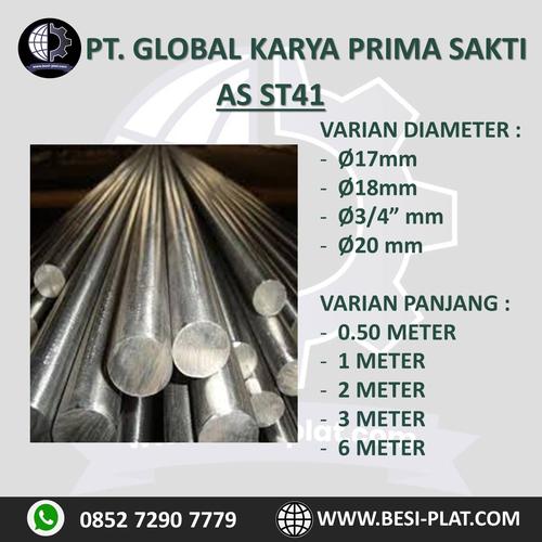 Jual Besi As ST41 Diameter 20mm x 6 meter - Kota Tangerang - Global ...