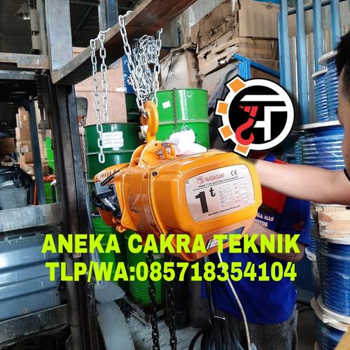 Jual electric chain hoist 1 Ton x 24 meter NAGASAKI Made in japan ...