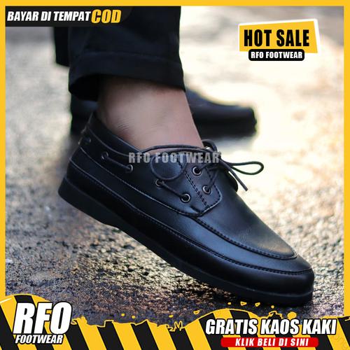Jual Sepatu Pantofel Pentofel Pria Formal Kulit Kerja Kantor - Hitam ...