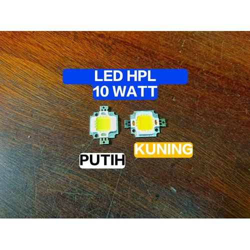 Jual High Power LED 10W HPL 10Watt COB 10 Watt (Varian Warna) - Putih ...