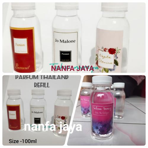 Jual refil isi ulang parfum thailand dan edt isi 100ml - pramugari ...