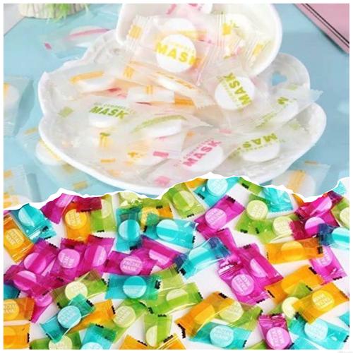 Jual Compressed Paper Mask Sheet / Tablet Mask / Masker Kertas/ Pack ...