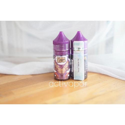 Jual Salt nic GRAPE KILLER ice 15mg 30ml Saltnic Liquid Vape Pod Anggur ...