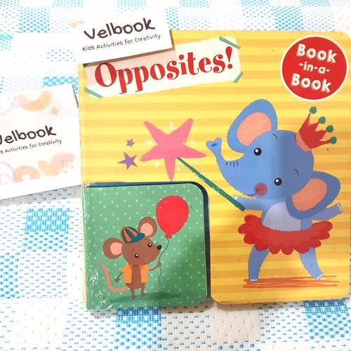 Jual Matching Book Opposites Buku Aktivitas Anak Cocokkan Gambar Board ...