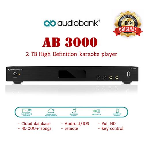 Jual AUDIOBANK AB3000 PLAYER KARAOKE 2TB FULL HD AB-3000 AB 3000 ...