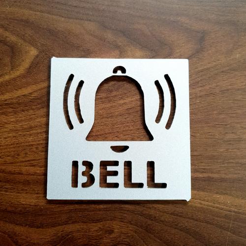 Jual sign bell tanda bell bahan aluminium composite panel - Kota ...