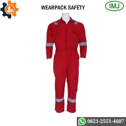 Jual Wearpack Safety Merah / Coverall Proyek / Baju Kerja Safety - Abu ...