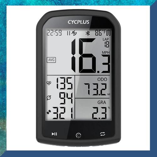 Jual NEW Cyplus M1 Speedometer USB-C Clear Display Strava Zwift Support ...