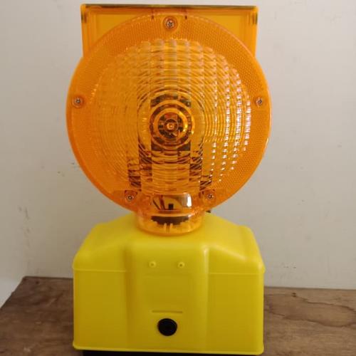 Jual Lampu tongkang / warning barricade light /flash light ( kuning ...