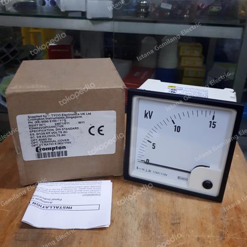 Jual kV Meter Analog 15kV (11kV/110V) CROMPTON - Jakarta Pusat - Istana ...