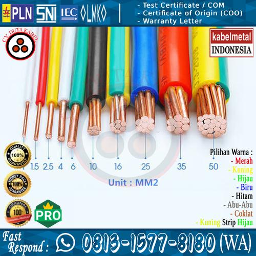 Jual Kabel NYA 1x35 mm2 METAL /1 x 35 mm2/1x35mm2/1x35 mm/1x35mm - Kab ...
