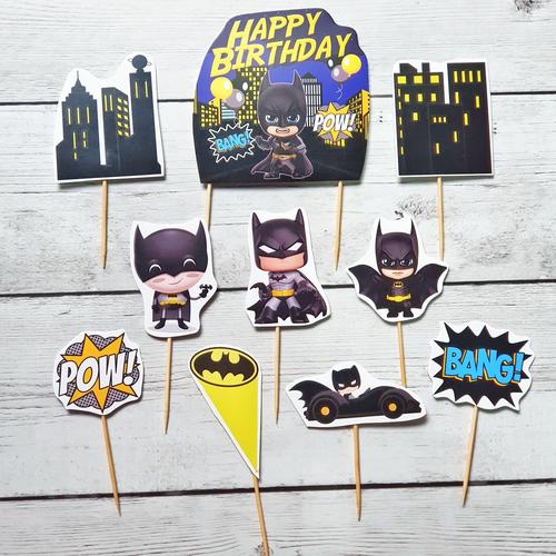 Jual Batman Chibi Birthday Cake Topper 1 set - Kota Surabaya - Sizzles ...