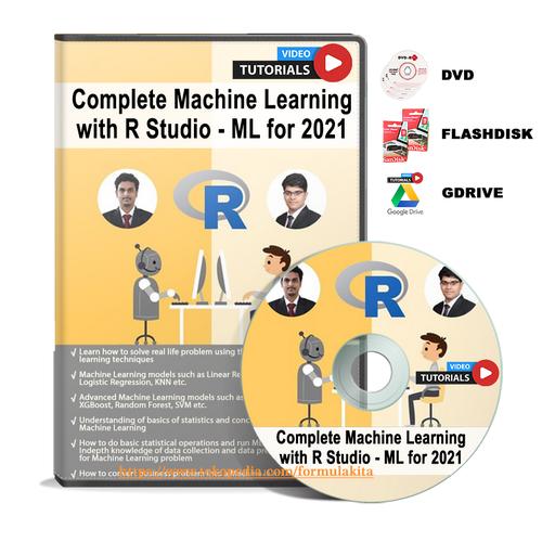 Jual VIDEO TUTORIAL COMPLETE MACHINE LEARNING WITH R STUDIO - ML FOR ...