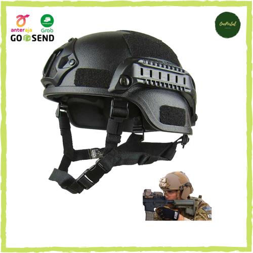 Jual Helm Polisi Tactical Airsoft Paintball CS SWAT Army Helmet ...