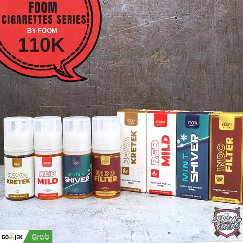 Jual FOOM SALT NIC CIGARETTE SERIES 30ML BY FOOM - java kretek vol ...