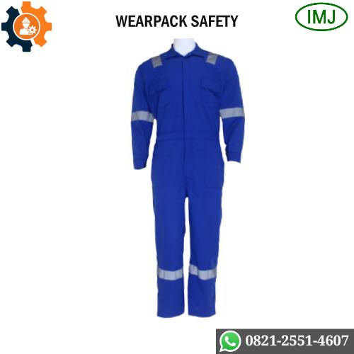 Jual Wearpack Safety Biru / Coverall Proyek / Baju Kerja Safety - Hijau ...