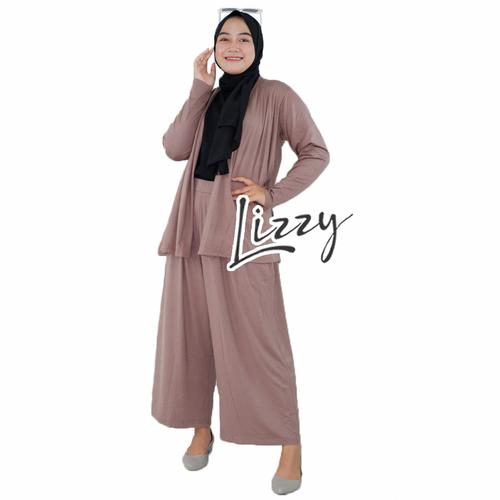 Jual LIZZY OUTFIT One Set Oversize Rayon - Nude, All Size - Kab ...
