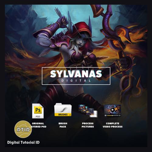 Jual GUMROAD - SYLVANAS WINDRUNNER BY DZIKAWA + PSD + JPG + BRUSH - Kota Yogyakarta - Digital ...