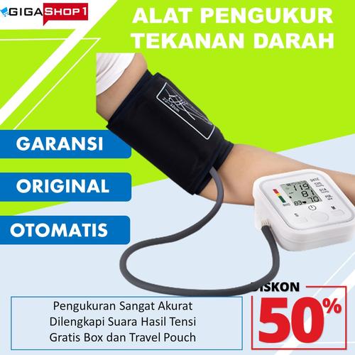 Jual Alat Cek Tekanan Darah Tensi Meter Digital Pengecek Pengukur ...