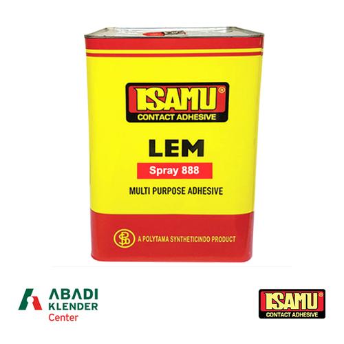 Jual Lem HPL / Lem kuning spray 888 13KG ISAMU - Jakarta Timur - ABADI ...