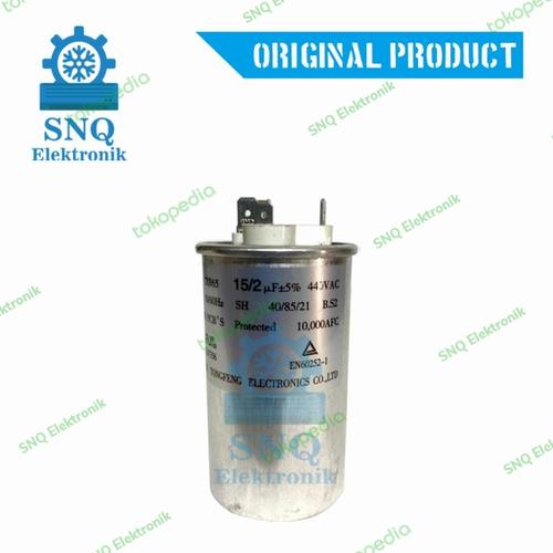 Jual kapasitor ac panasonic 1/2 pk original 15/2uf / capasitor ac ...