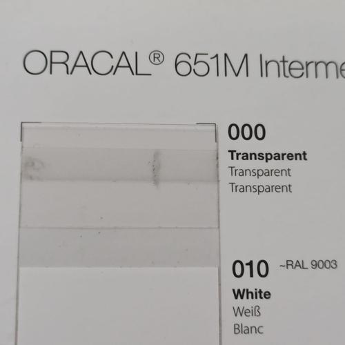 Jual Sticker Oracal 651-000 TRANSPARENT - MATTE - Kota Bandung - SINURA ...