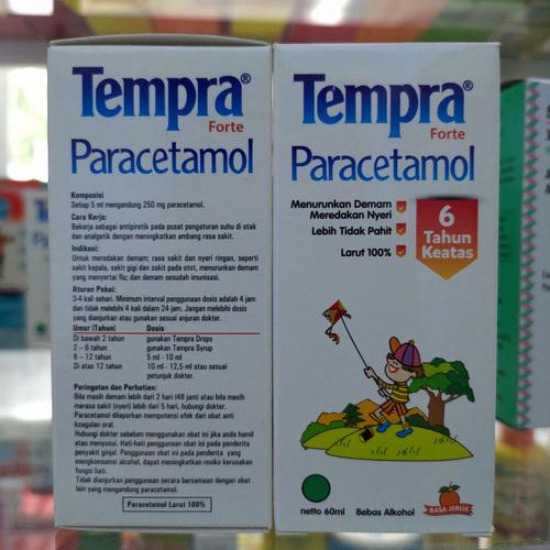 Jual Tempra forte sirup 60 ml obat demam anak - Kota Bekasi - SENJA ...